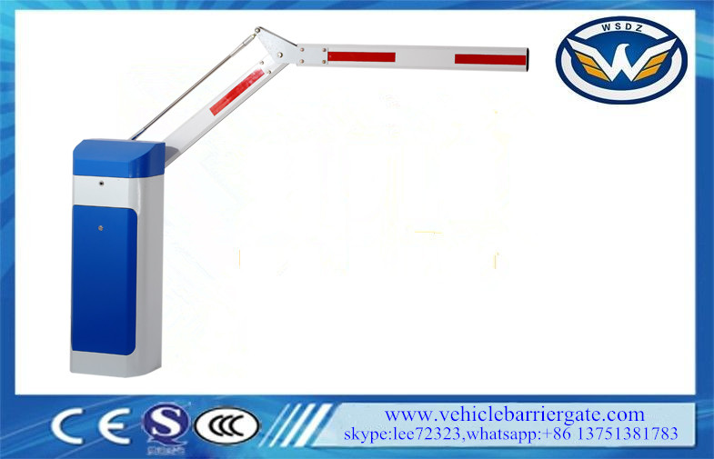 Auto Open And Close Vehicle Barrier Gate Led Light Bar Barrier Arms