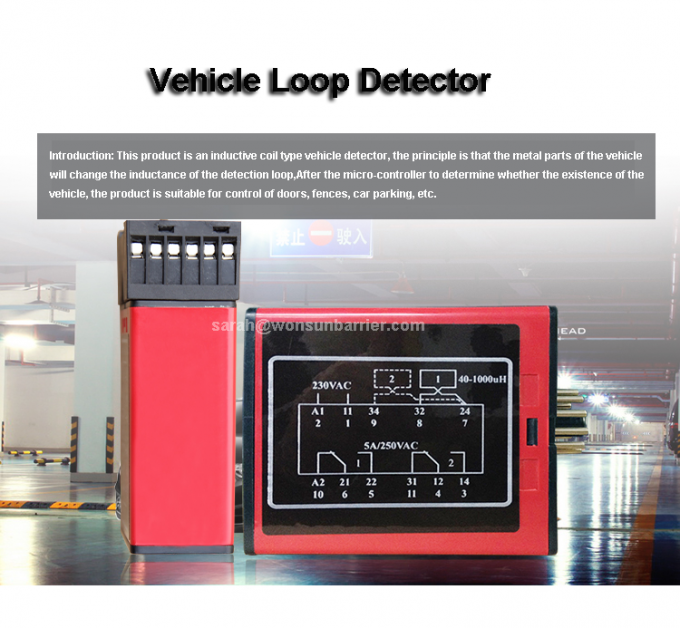Automatic Inductive Detector Sliding Gate Motor Accessories Wireless ...